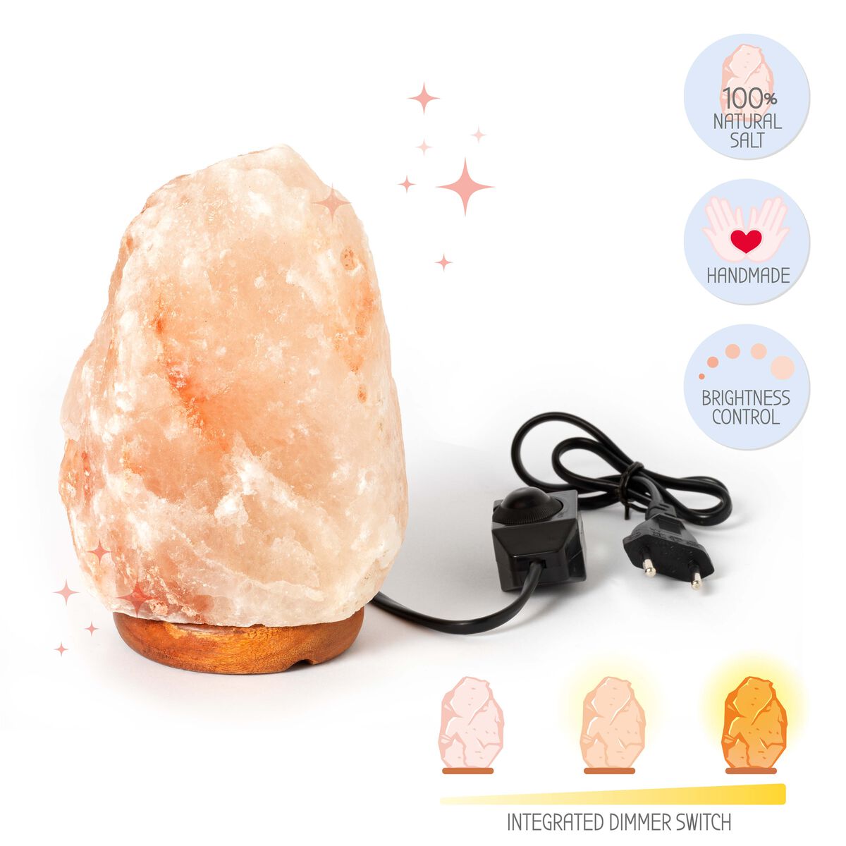 Himalayan Salt Lamp NATURAL SHAPE | Legami.com