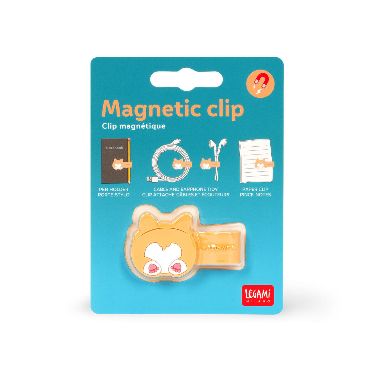 Magnetic Clip CORGIE | Legami.com