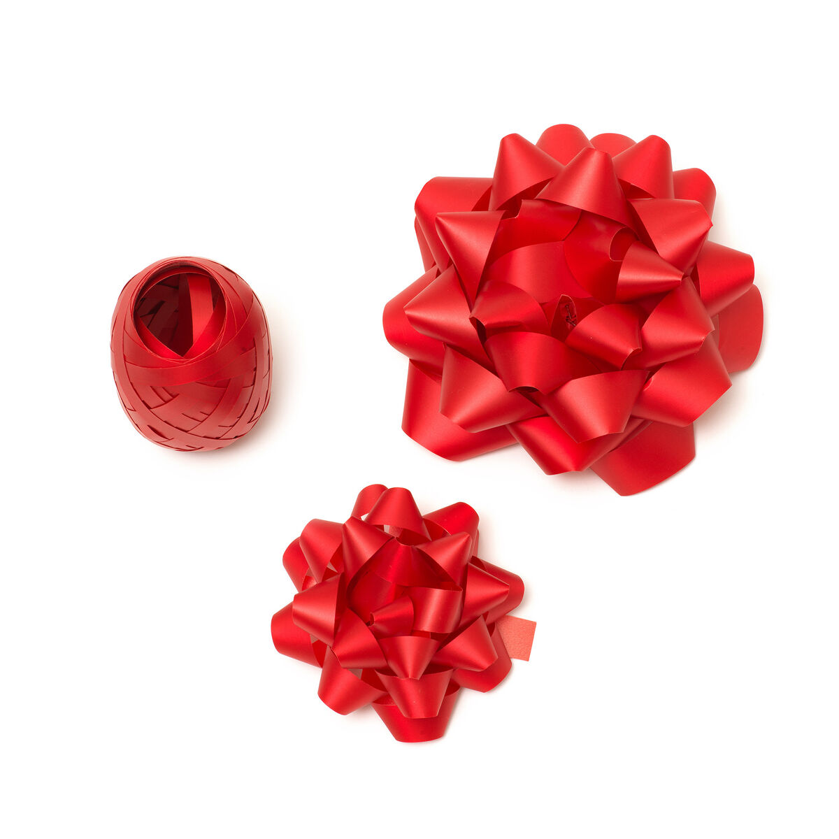 Set of two Bows and a Ribbon RED | Legami.com