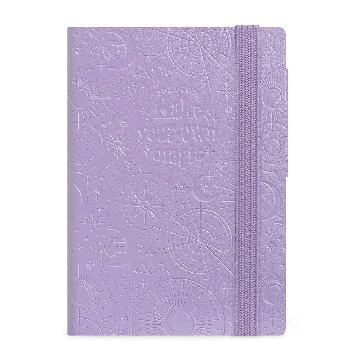 16-Month Small Weekly Diary with Notebook - 2025/2026 MYSTIC LILAC ...