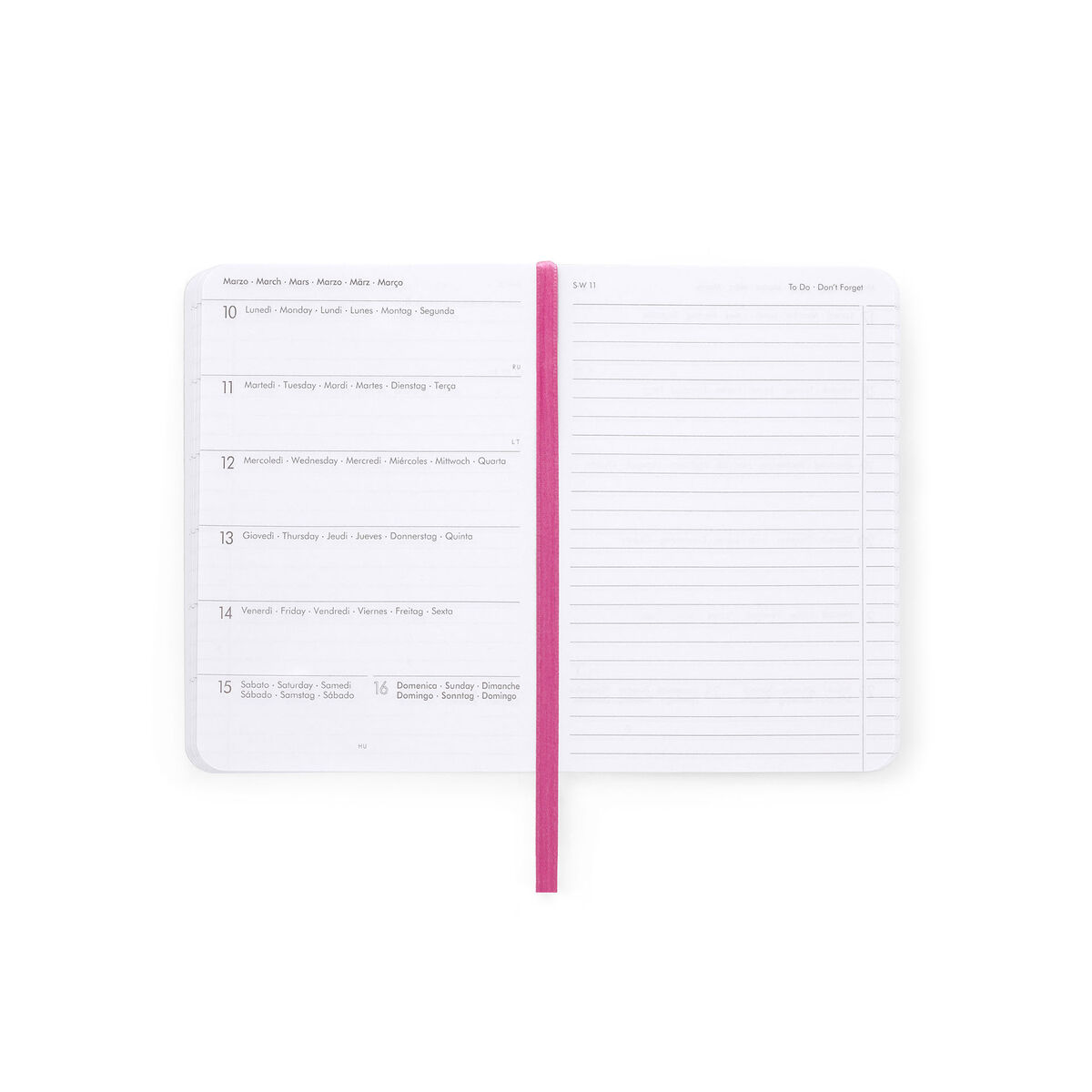 16-Month Weekly Diary - Small - with Notebook - 2024/2025 WILDFLOWERS ...