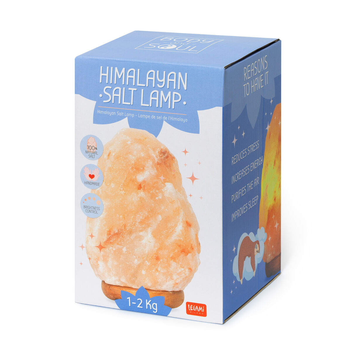 Himalayan Salt Lamp NATURAL SHAPE | Legami.com