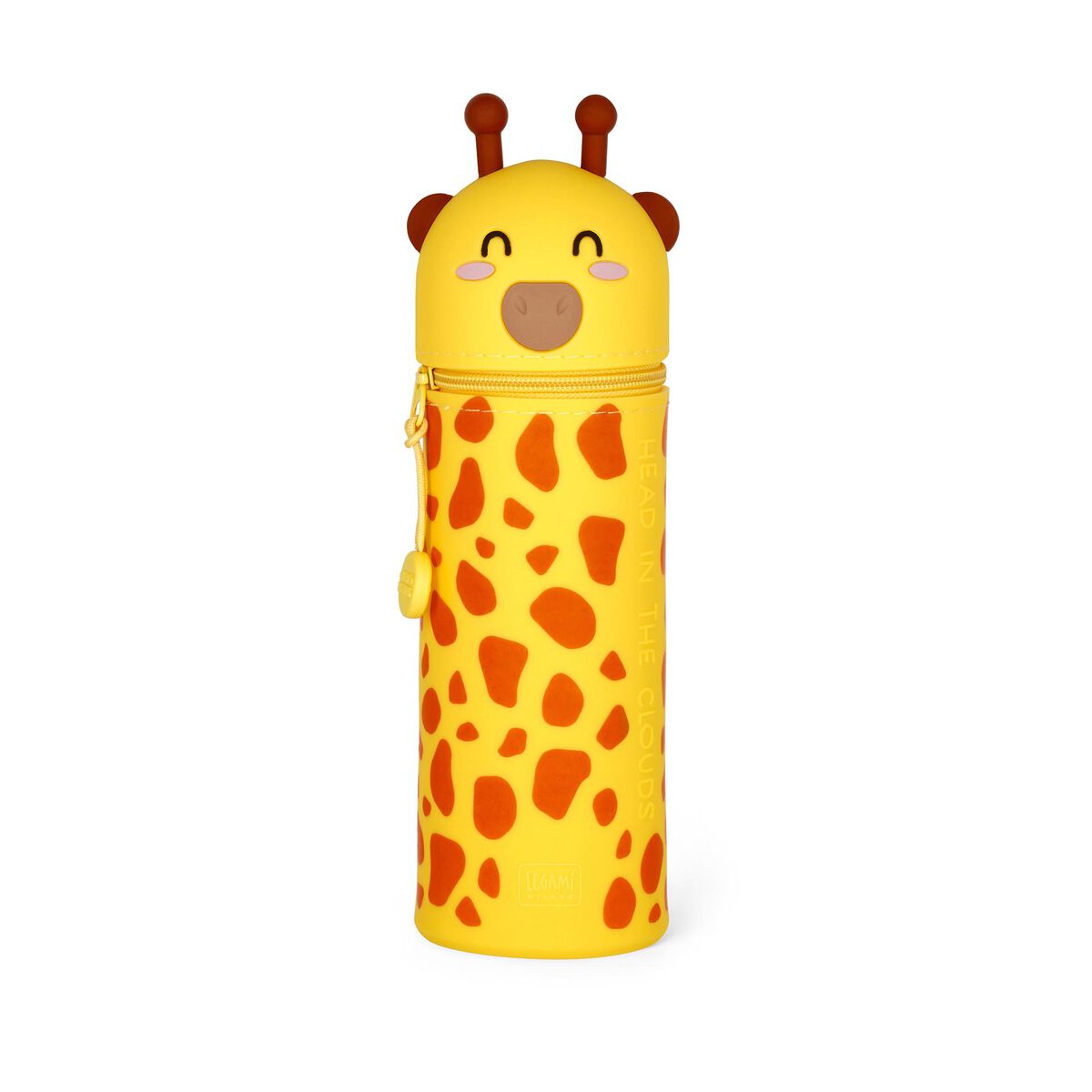 2 in 1 Soft Silicone Pencil Case - Kawaii GIRAFFE | Legami.com