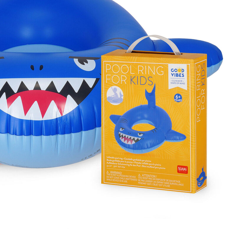 Inflatable Pool Ring SHARK | Legami.com