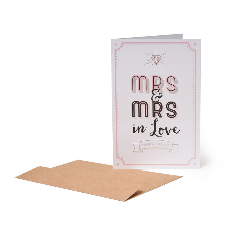 Greeting Card Congratulations - mrs-mrs | Legami.com