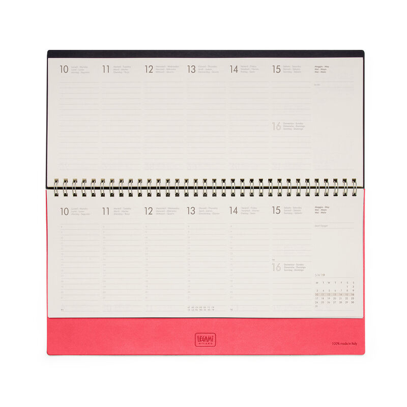 Desk Planner - 13 Mesi - 2021 CORAL | Legami.com