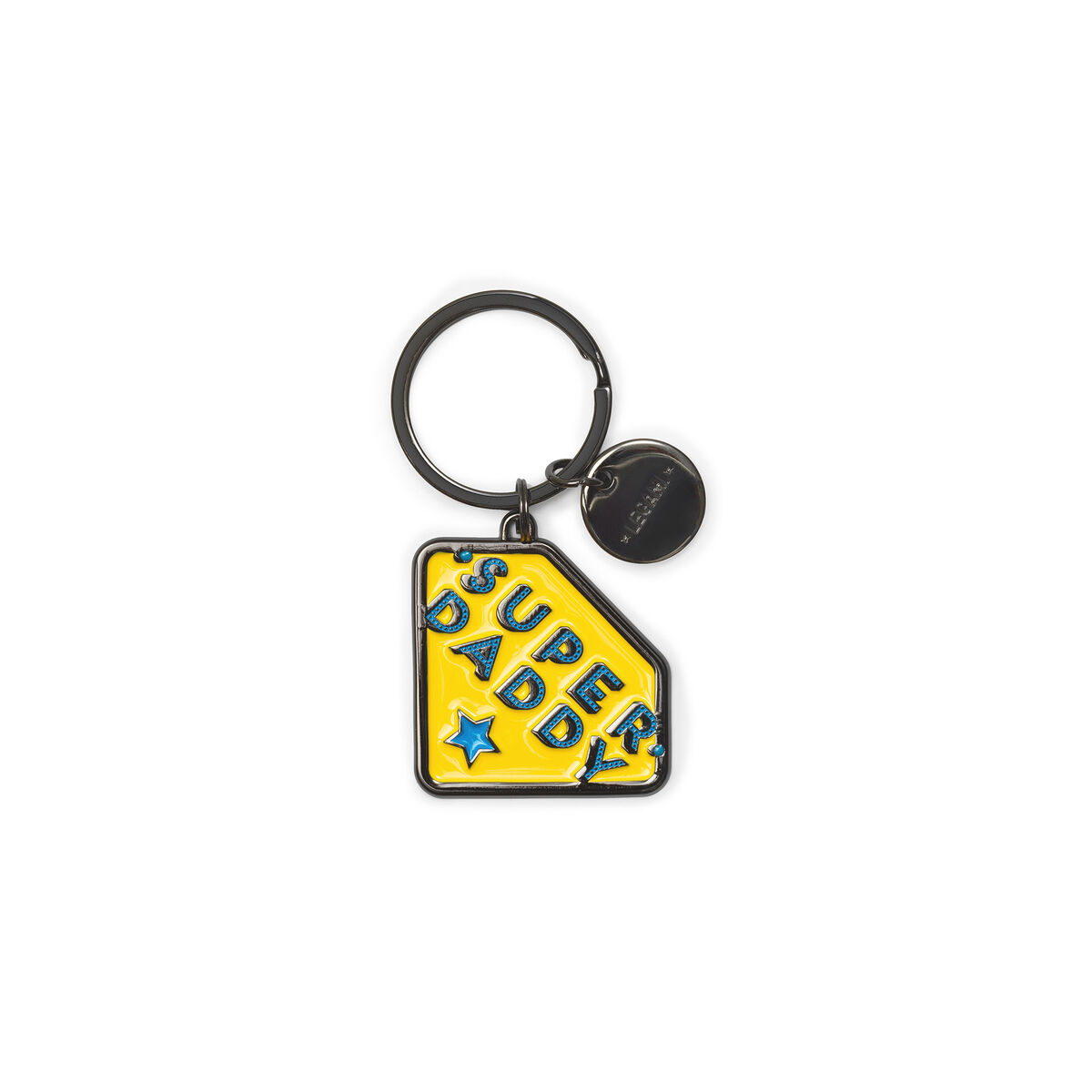 Enamel Key Chain - What a Key Ring! SUPER DADDY | Legami.com