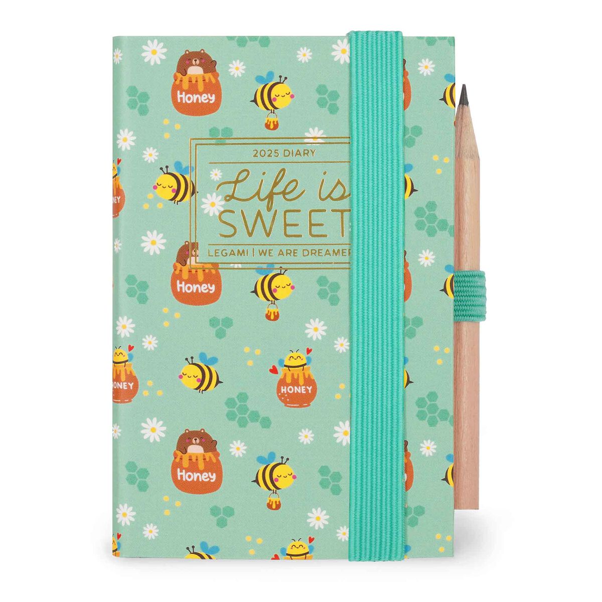 12-Month 2-Day Diary - Mini - 2025 BEE | Legami.com