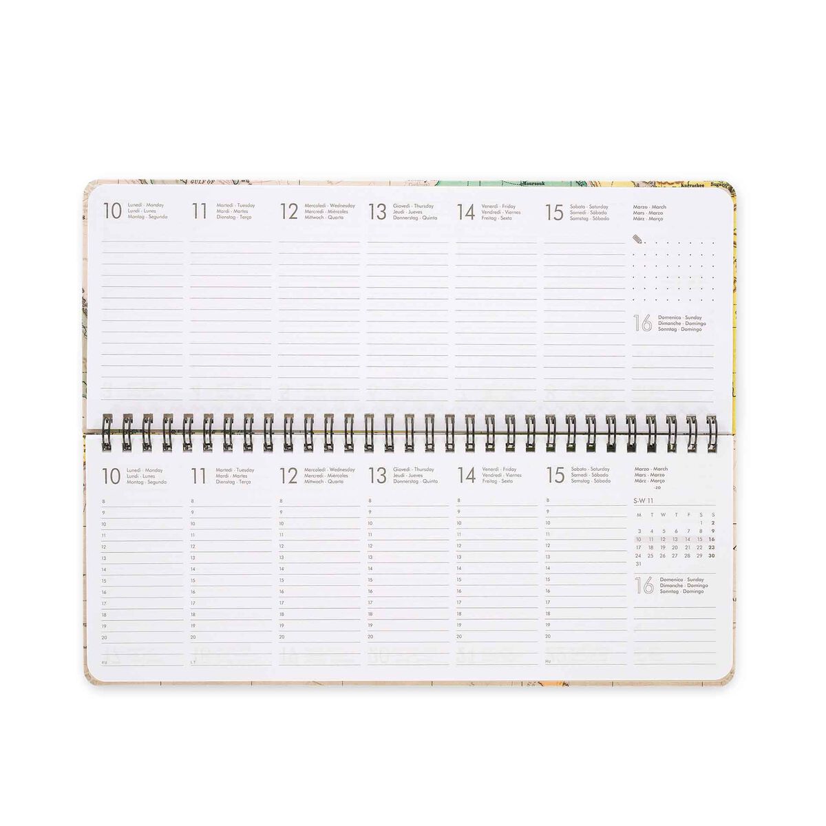 Agenda da Scrivania 13 Mesi - Desk Planner - 2025 TRAVEL | Legami.com