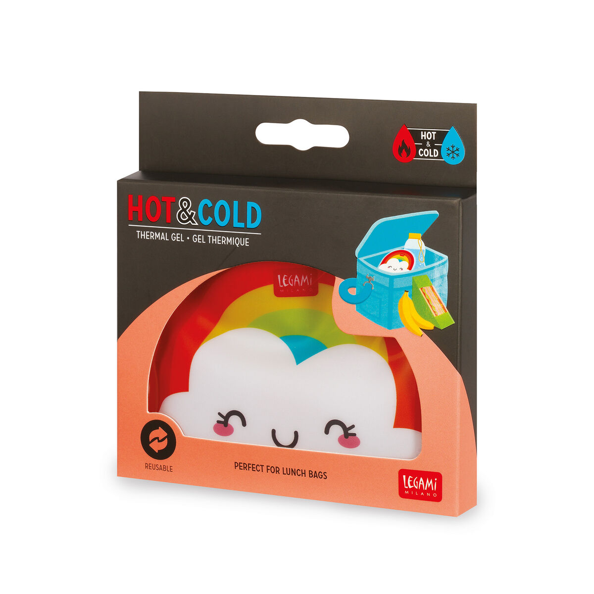 Gel Termico Caldo e Freddo - Hot&Cold RAINBOW | Legami.com