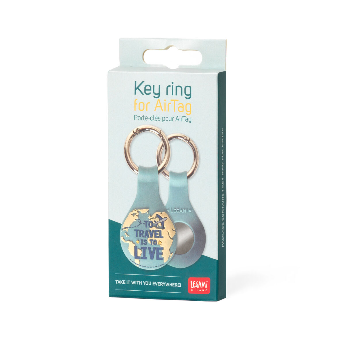 Key Ring for AirTag TRAVEL | Legami.com