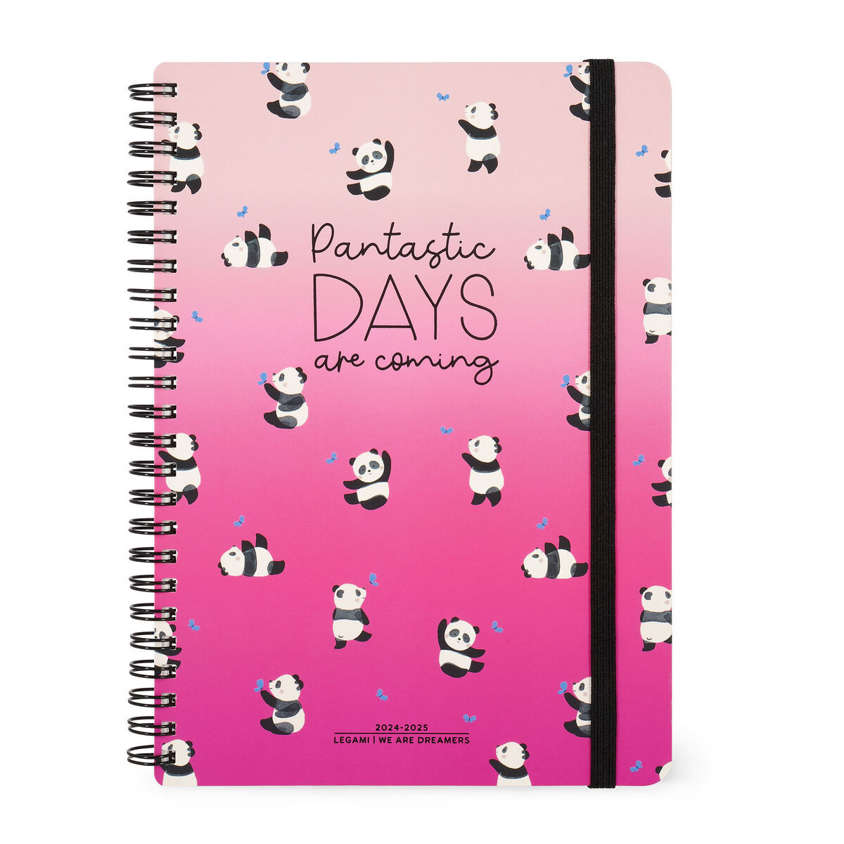 16-Month Weekly Diary - Large - Spiral Bound - 2024/2025 PANDA | Legami.com