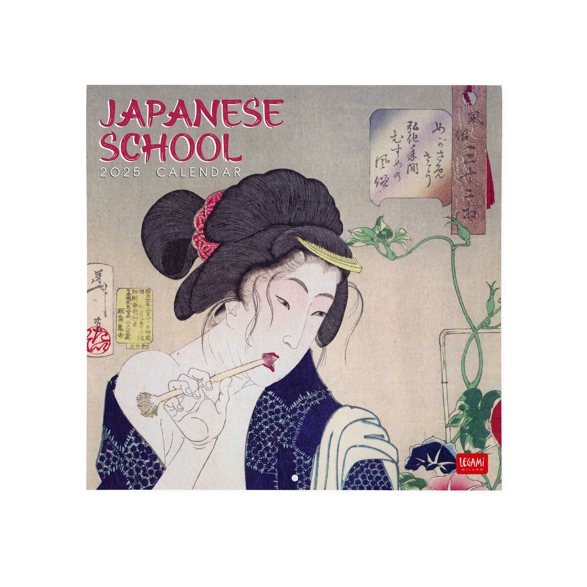 2025 Wall Calendar - 30 x 29 cm JAPANESE SCHOOL | Legami.com