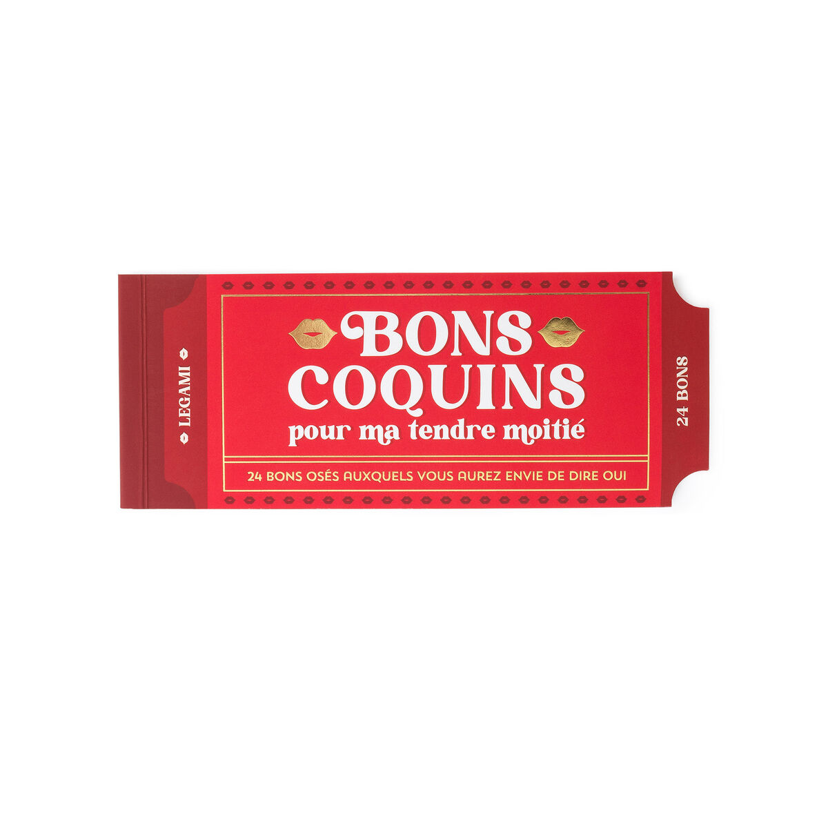 Block mit 24 Pikanten Gutscheinen - Französisch SEX | Legami.com