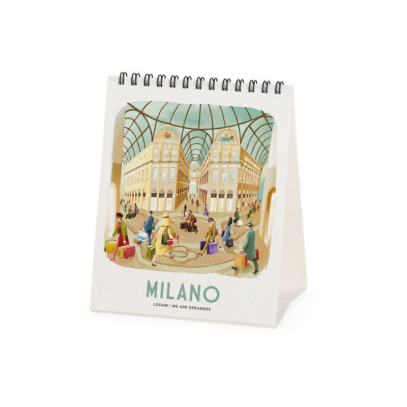 2025 Desk Calendar - 12 x 14.5 cm ITALY | Legami.com