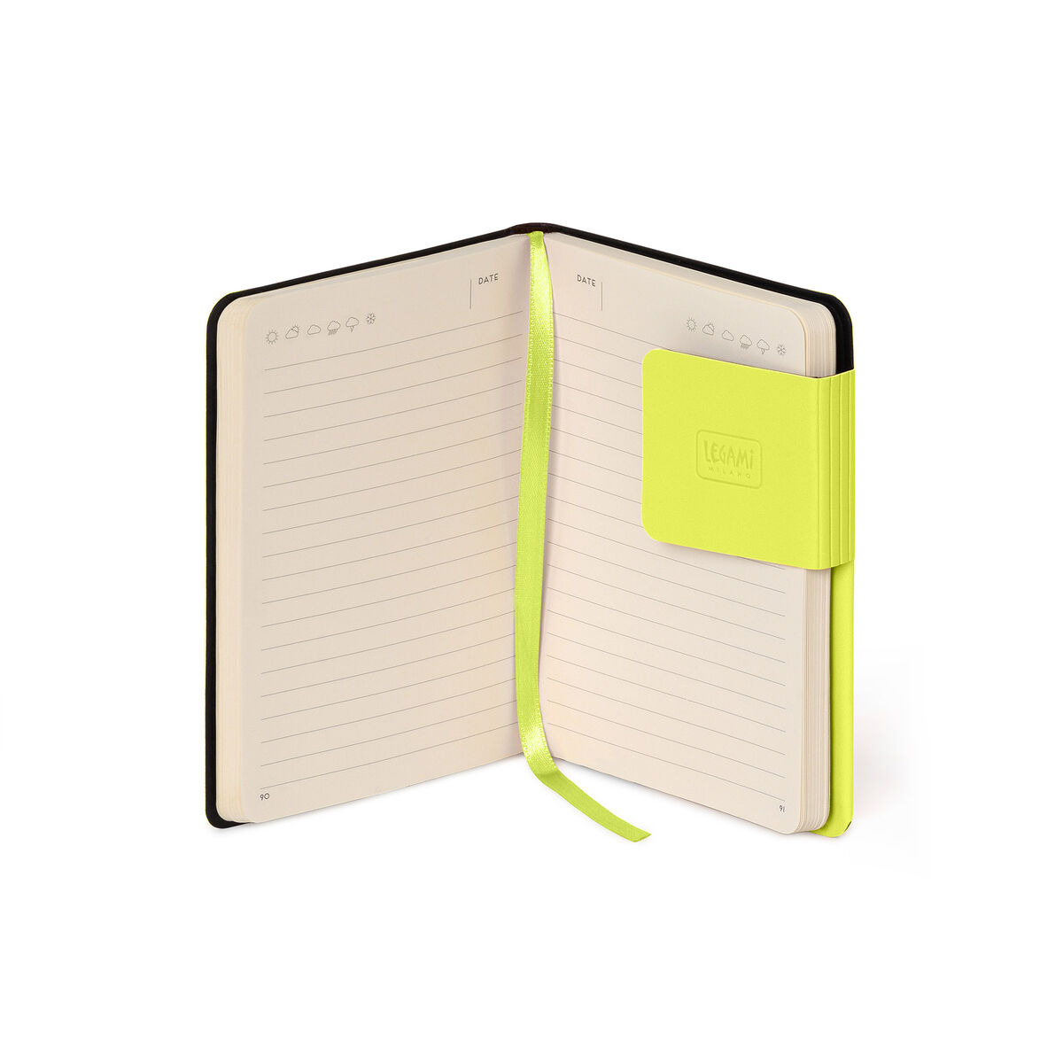 Carnet Ligné - Small - My Notebook LIME GREEN | Legami.com