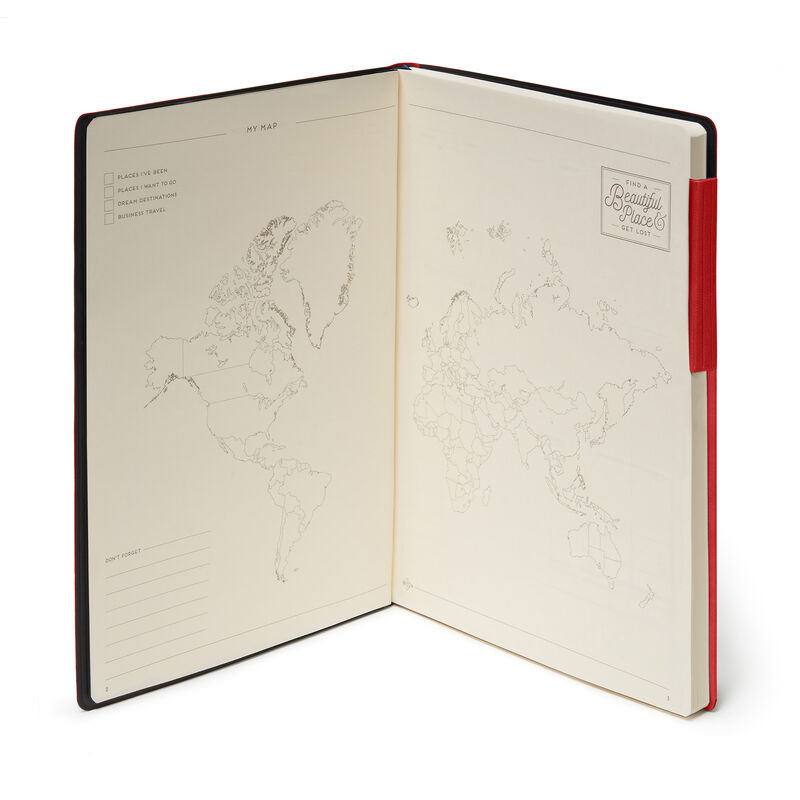 My Notebook - Lined - Large RED | Legami.com