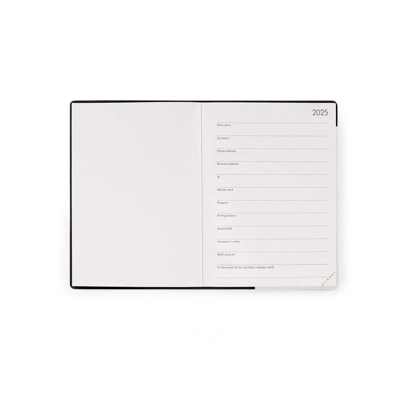 Terminplaner für 12 Monate - 1 Tag pro Seite - Small - 2025 MOONGLOW ...