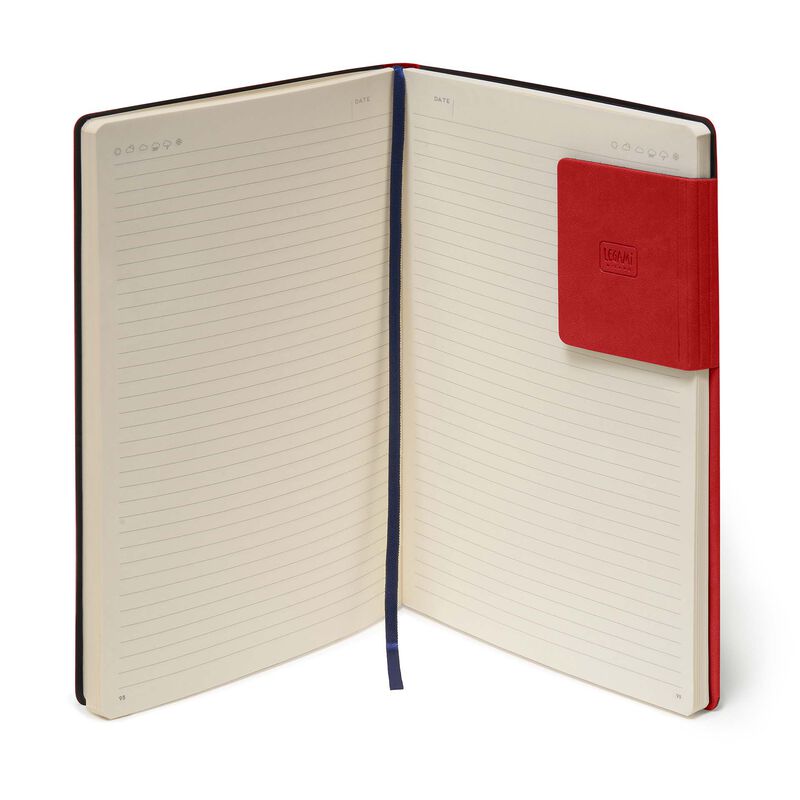 My Notebook - Lined - Large RED | Legami.com