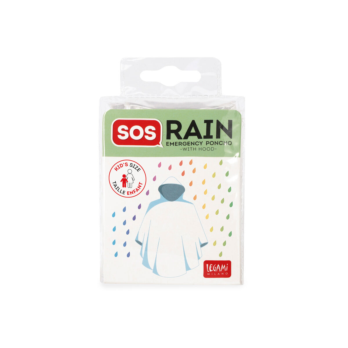 Children’s Waterproof Poncho | Legami.com