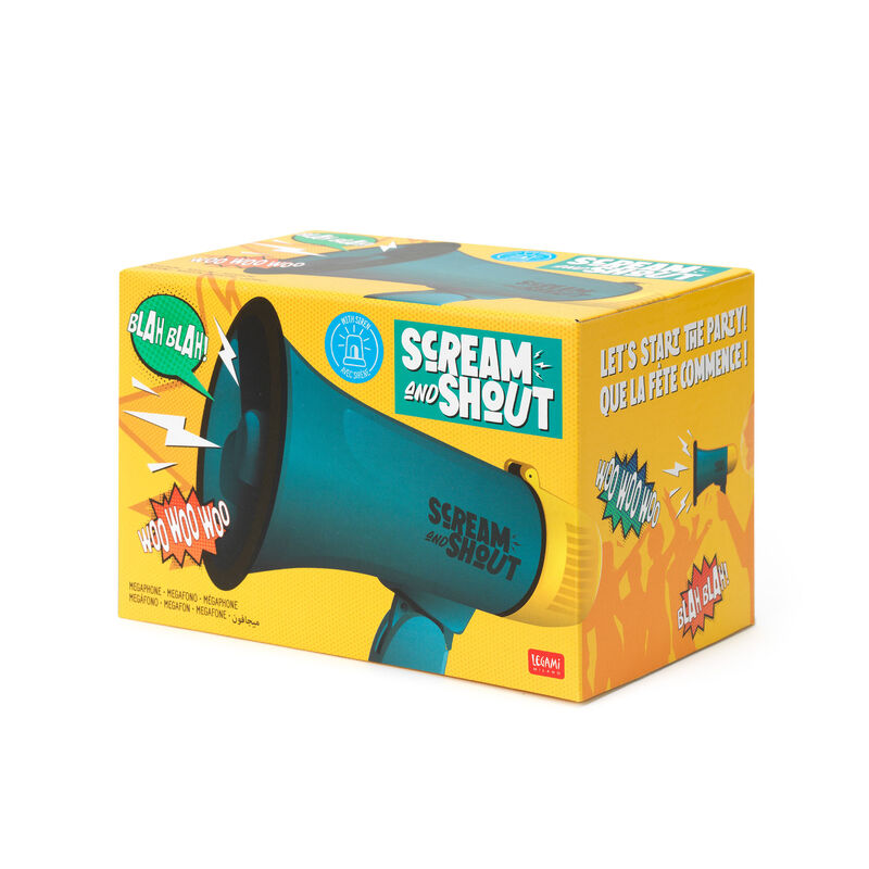 Scream and Shout - Megaphone | Legami.com