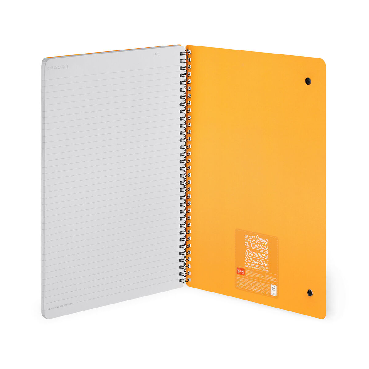 Lined Spiral Notebook - A4 Sheet - Maxi RED PANDA | Legami.com