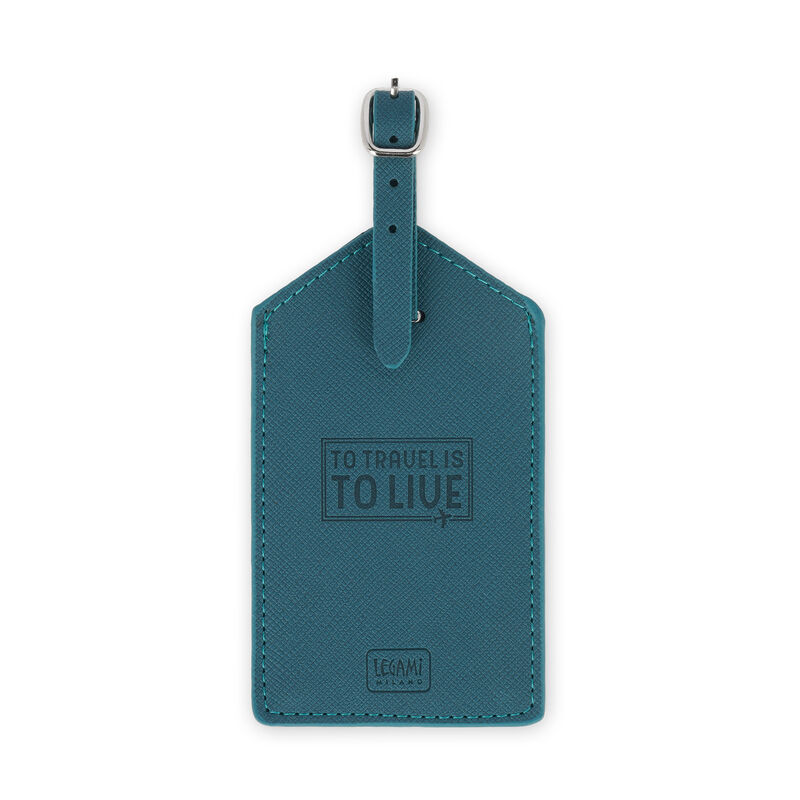 Luggage Tag PETROL BLUE | Legami.com