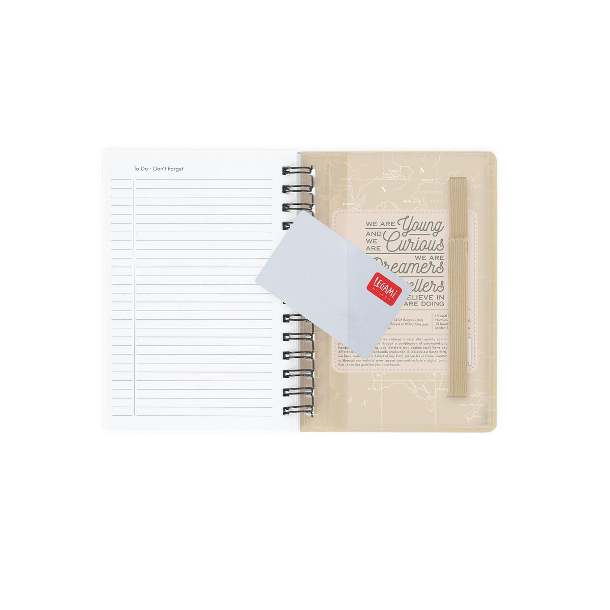 12-Month Weekly Diary - Small - Spiral Bound - 2025 TRAVEL | Legami.com
