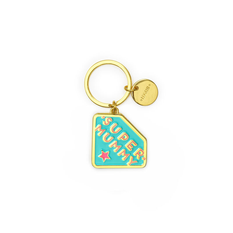 Porte-Clés en Métal Émaillé - What a Key Ring ! SUPER MUMMY | Legami.com