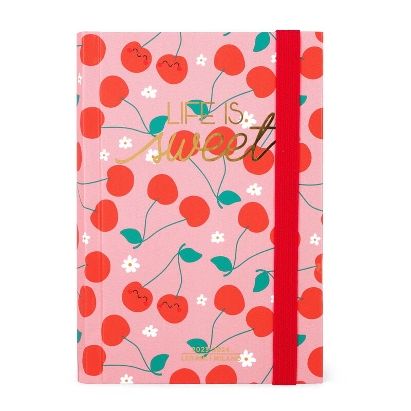 16-Month Daily Diary - Small CHERRY | Legami.com