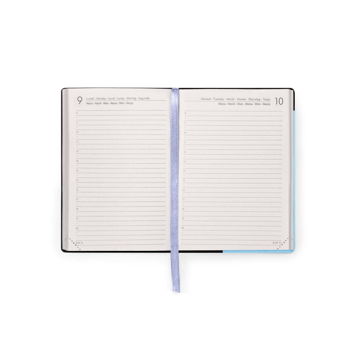 16-Month Small Daily Diary - 2025/2026 AURA | Legami.com