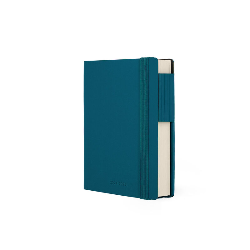 Terminplaner für 16 Monate - 1 Tag pro Seite - Small - 2024/2025 TEAL ...