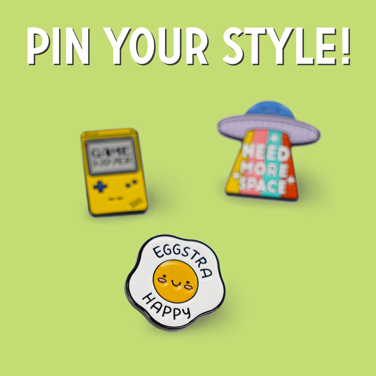 Enamel Metal Pin - Pin Your Style! EGG | Legami.com