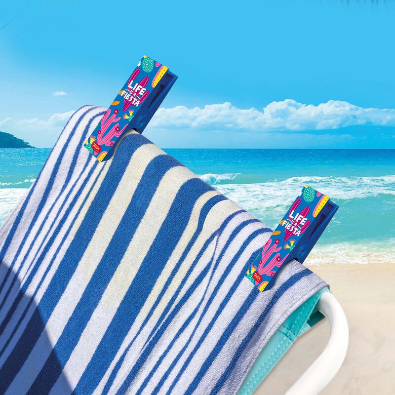Set of 2 Beach Towel Clips | Legami.com