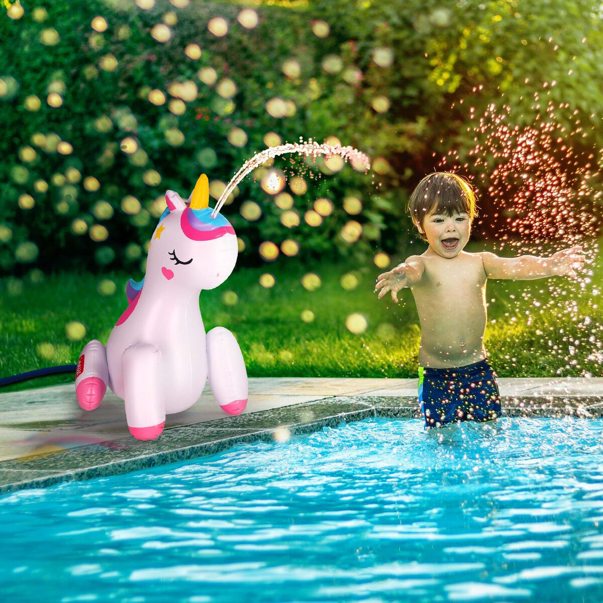 Inflatable Sprinkler Game UNICORN | Legami.com