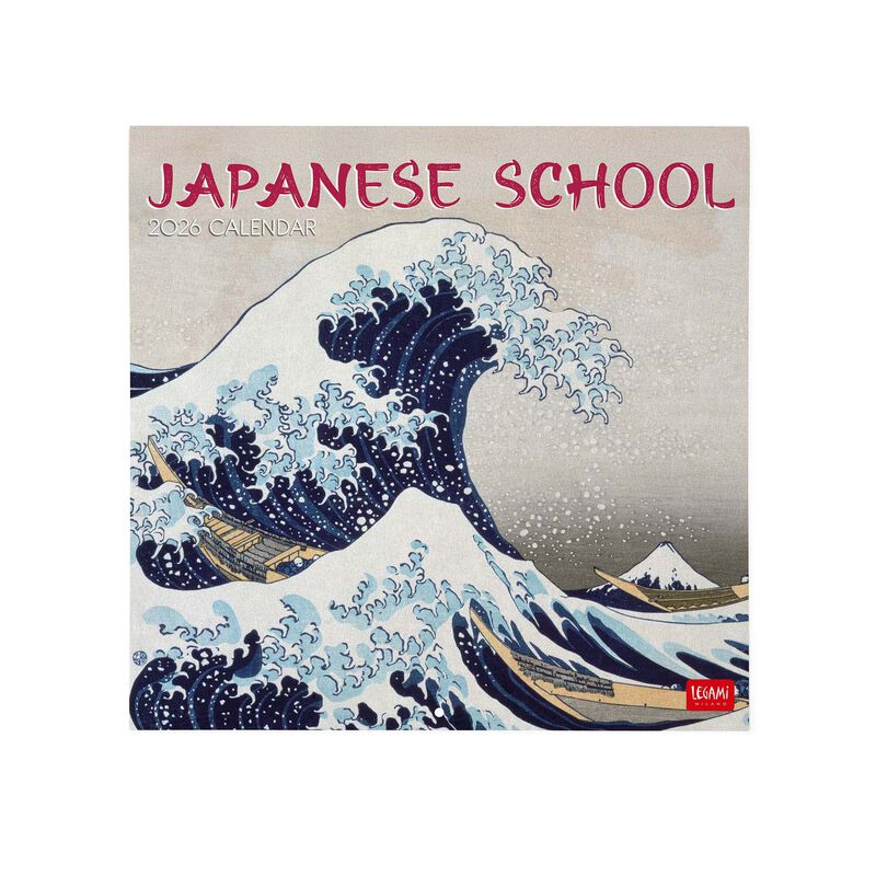 Calendrier Mural 2026 - 30 x 29 cm JAPANESE SCHOOL | Legami.com