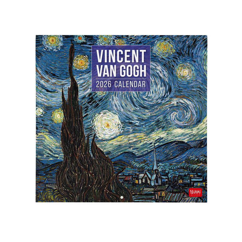 Calendario da Parete 2026 - 30 x 29 cm VINCENT VAN GOGH | Legami.com