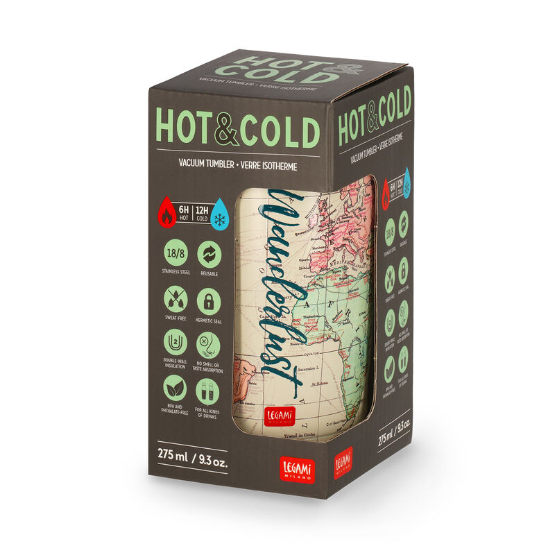Vaso Termo - Hot&Cold TRAVEL | Legami.com