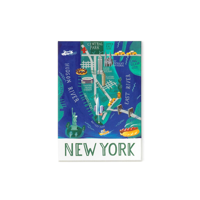 Imán - World Cities Collection NEW YORK MAP | Legami.com