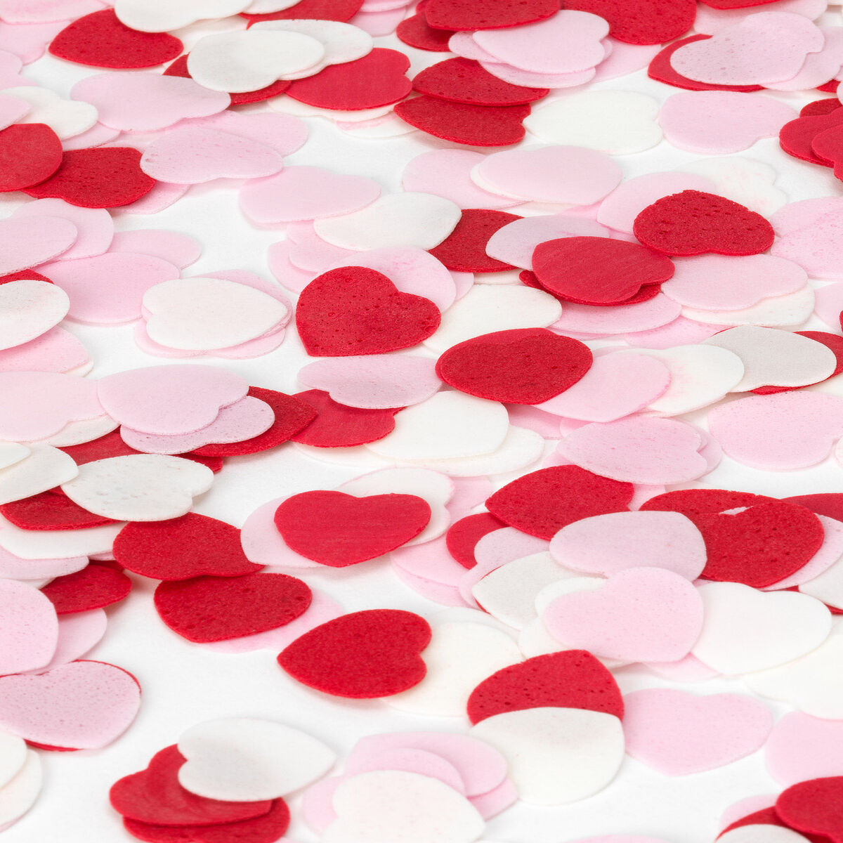 Heart-Shaped Bath Confetti PINK AND RED HEARTS | Legami.com