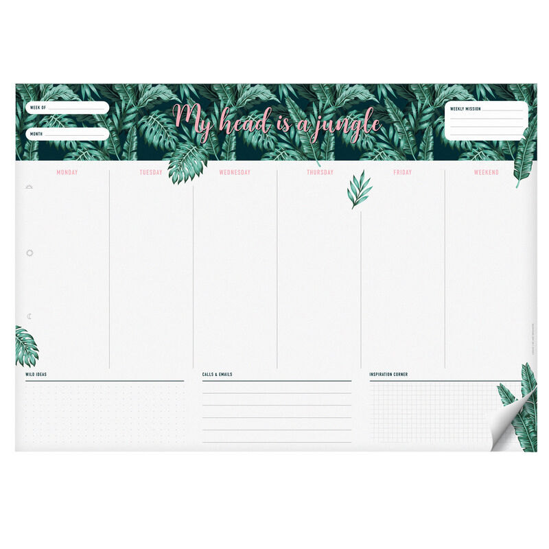Smart Week - Planning da Scrivania JUNGLE | Legami.com