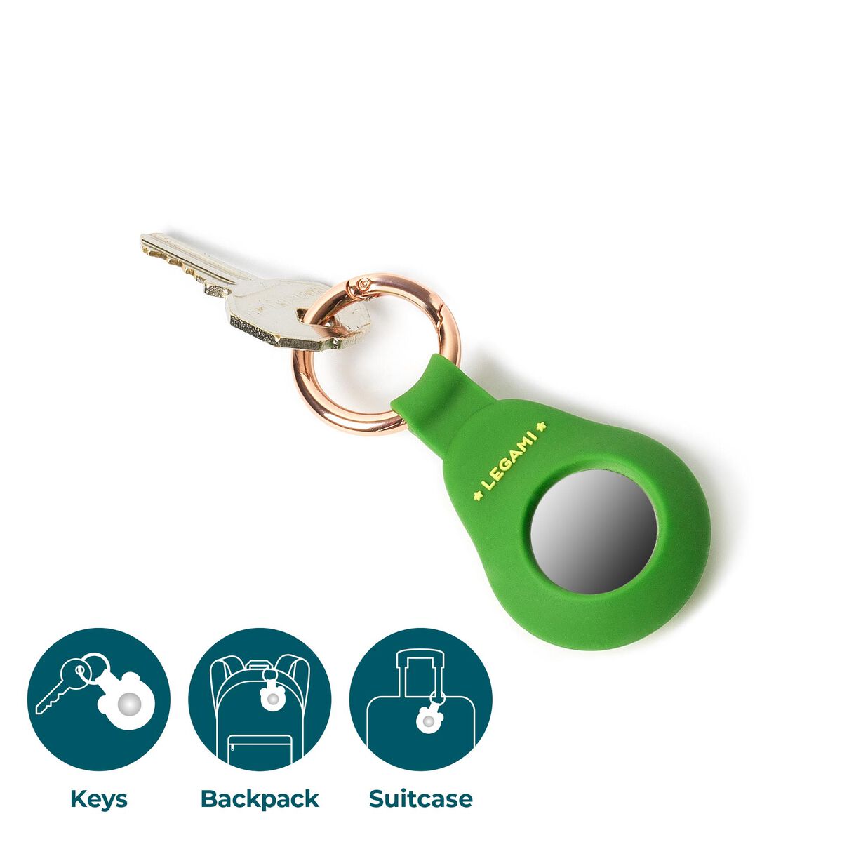 Key Ring for AirTag AVOCADO | Legami.com