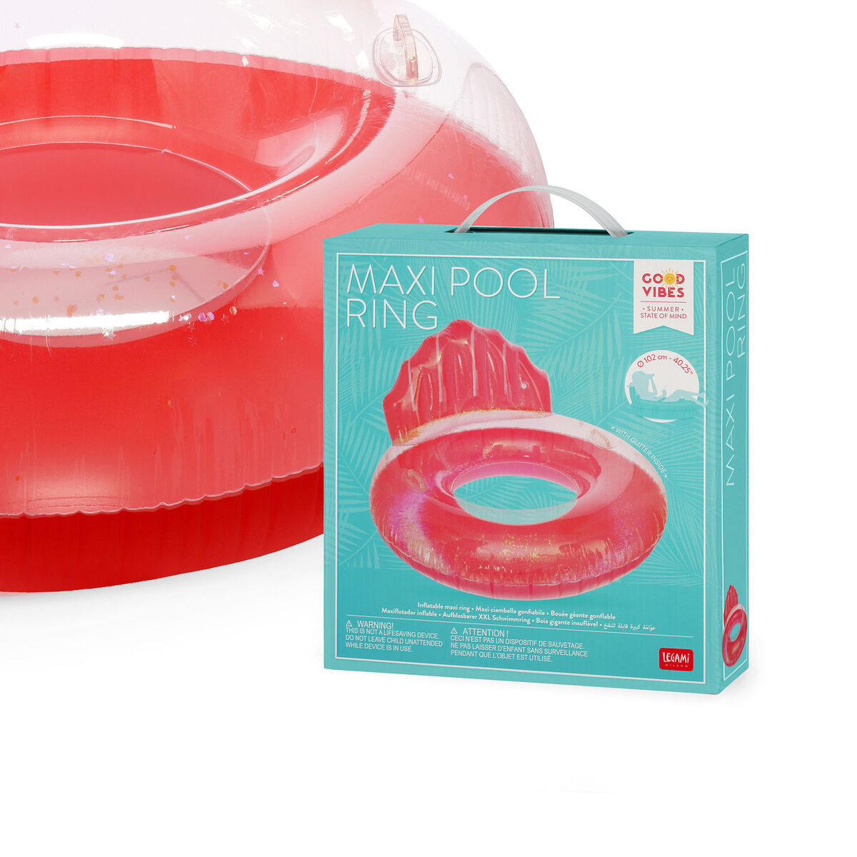 Maxi Pool Ring SEASHELL | Legami.com